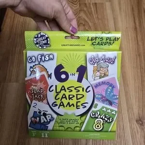 Games | New 6in1 Classic Card Games Set For Kids Go Fish Slap Jack War ...